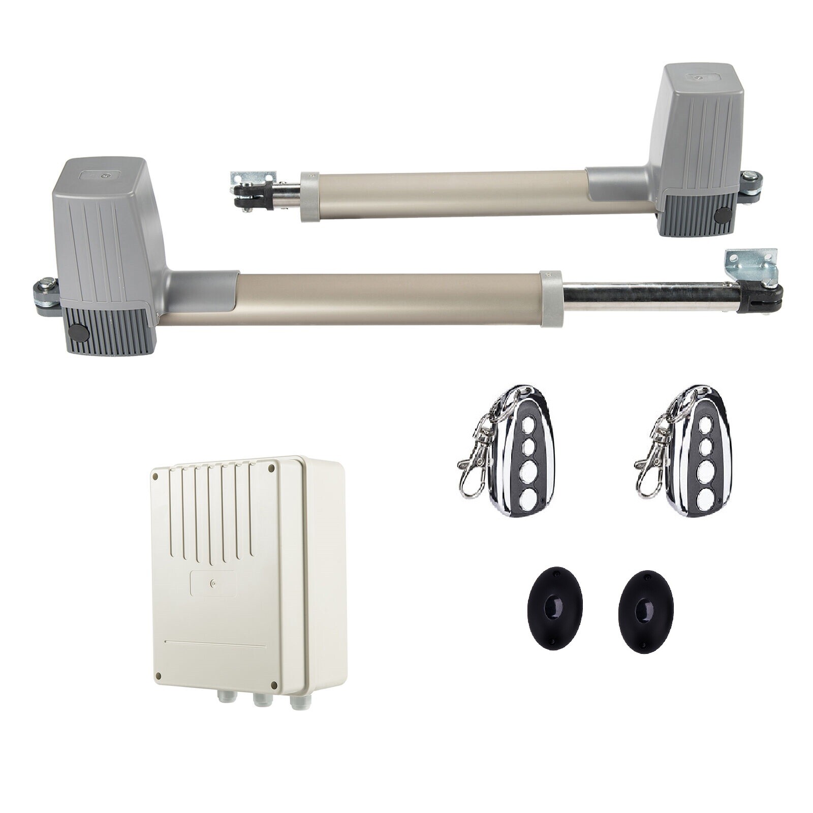 Swing Gate Opener Electric Operator Double Arms Remote Control Door ...