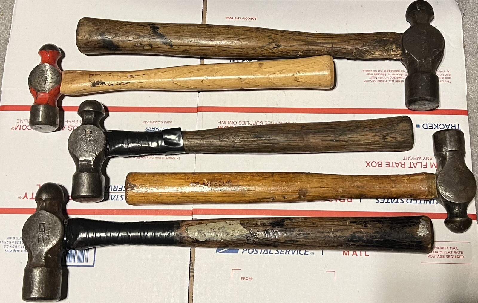 5 vintage hammers wood blue point Plumb Ridgid 16 24 oz | eBay