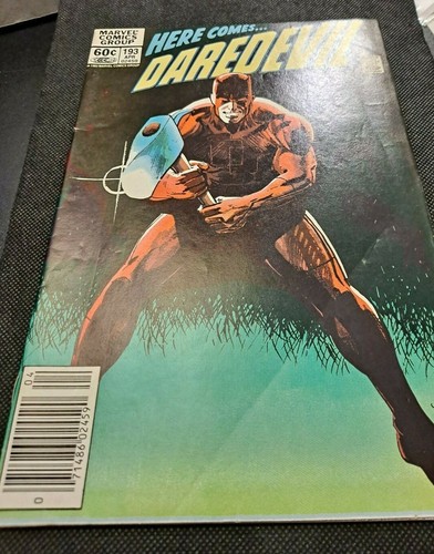 MARVEL COMICS GROUP HERE COMES DAREDEVIL 193 APR COMIC BOOK! e3453UXX ...