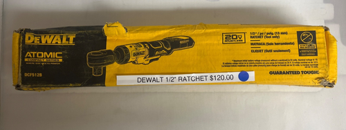 DEWALT DCF512B ATOMIC 20-Volt MAX Cordless 1/2 in. Ratchet (Tool-Only ...