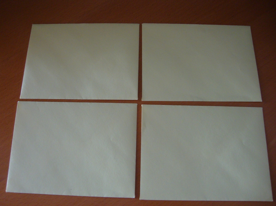 Vintage Pratt & Austin Birdhouses Unused Notecards Set of 8 w/Yellow ...