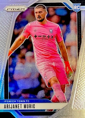 2024-25 Panini EPL Prizm Silver Arijanet Muric Soccer Rookie Card No ...