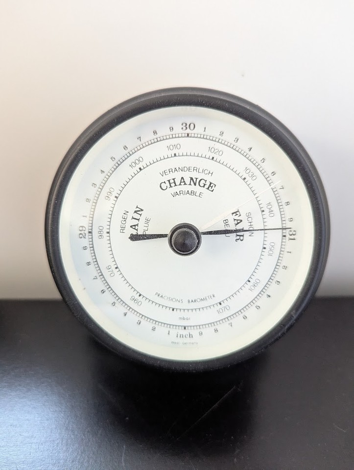 VERANDERLICH - PRACISIONS BAROMETER - West Germany - Contemporary ...