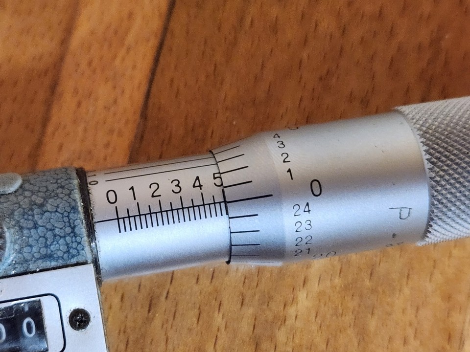 Mitutoyo 295-153 Ball Micrometer, Mechanical Counter, Digit 0-1" Range ...