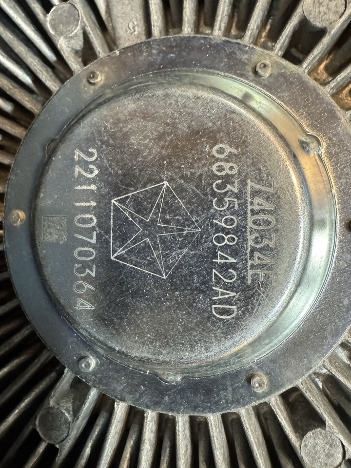 2019 - 2024 RAM 2500 3500 Cummins 6.7L Fan Clutch 68444245AA | eBay