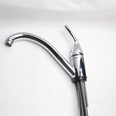 Delta Lever Single Handle Kitchen Faucet Chrome 101-DST - Incomplete ...