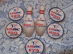 USBC United States Bowling Congress Game Magnet Awards | eBay