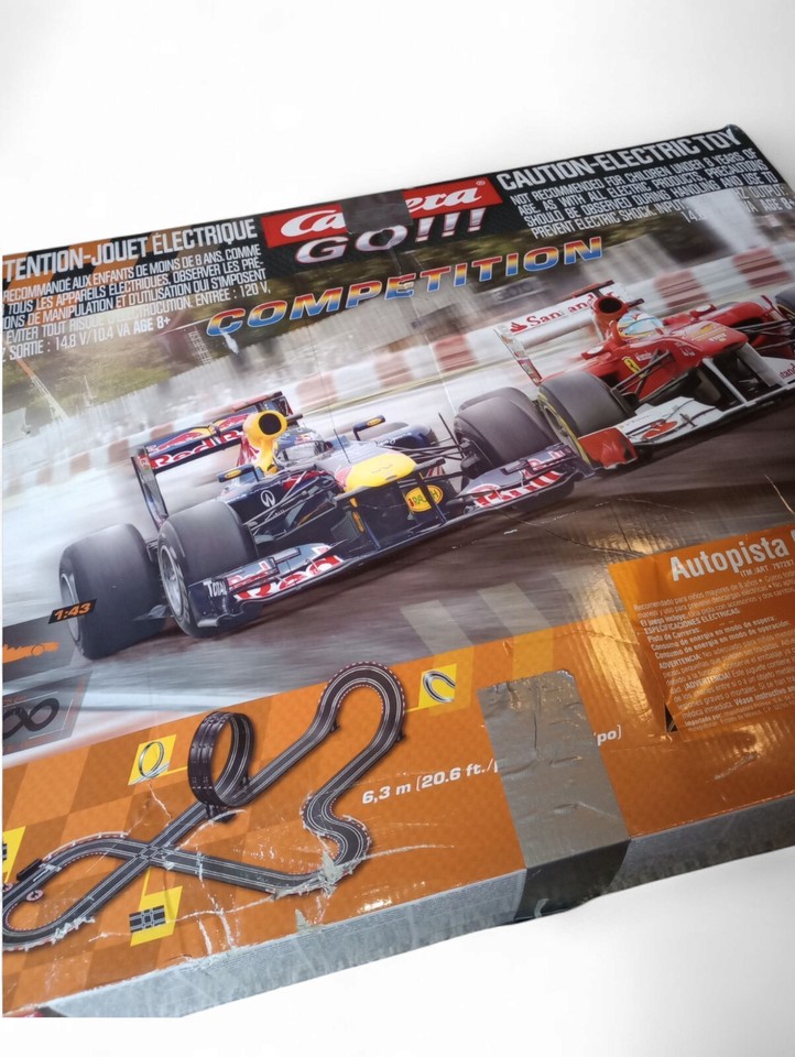Carrera GO Competition Slot Car Racing Race Set 62272 USED IN BOX WORKS ...