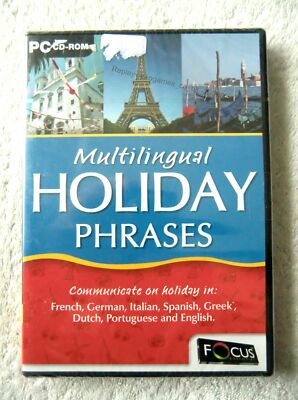 29990 - Multilingual Holiday Phrases [NEW / SEALED] - PC () Windows XP ...