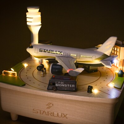 StarLux Airlines Airplane Music Box Collectible Music By Peter White | eBay