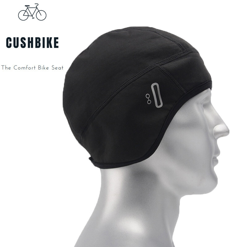 Cycling Skull Cap Under Helmet Winter Thermal Fleece Unisex Running ...