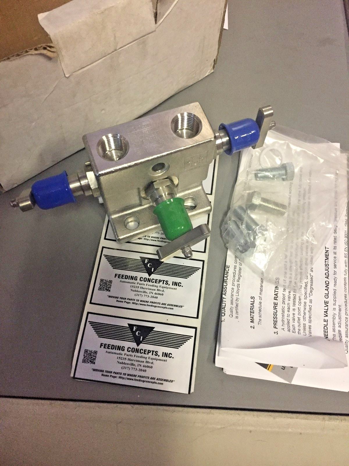 NEW IVES VALVES 312DCIHZB11A1 34274 6000 PSI CONTROL VALVE | eBay