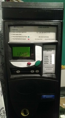 Parkeon Solar Parking Pay & Display Ticket | Grelly UK