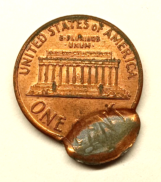 1989 Double Struck Lincoln Cent Mint Error( Check Out Reverse Photo ...