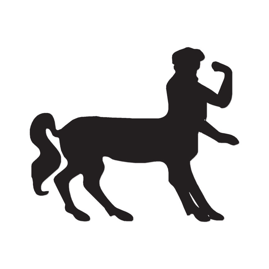 Centaur Horseman - Vinyl Decal Sticker - Multiple Color & Sizes ...