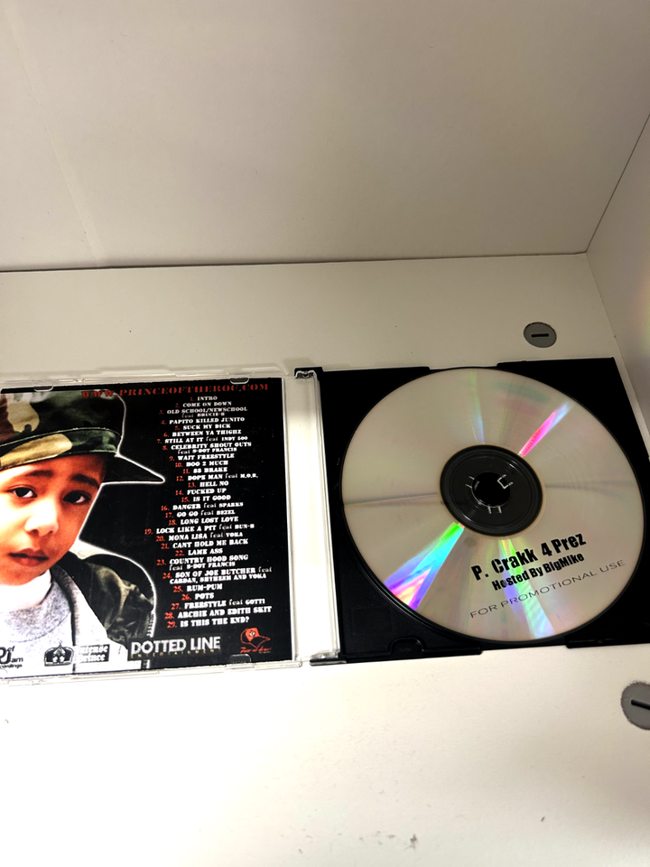 DJ BIG MIKE PEEDI CRAKK 4 PREZ RARE HIP HOP MIXTAPE PROMO MIX CD PHILL ...