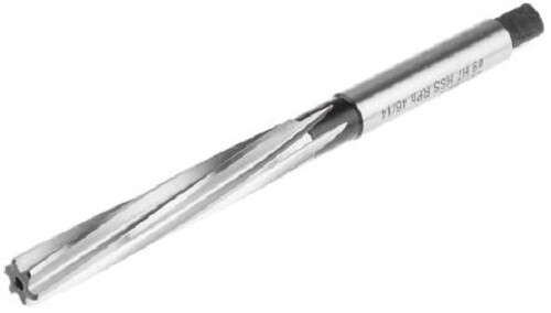 Dormer HSS HAND REAMER Spiral Flute, 7° Helix,Steam Tempered-9x124mm Or ...