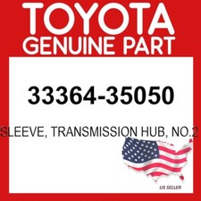 33364-32013 Toyota Sleeve Transmission Hub No.2 3336432013 Genuine OEM ...
