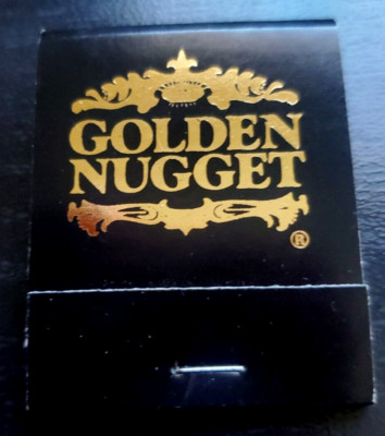 Golden Nugget Casino Las Vegas Full Unstruck 20 Strike Matchbook | eBay