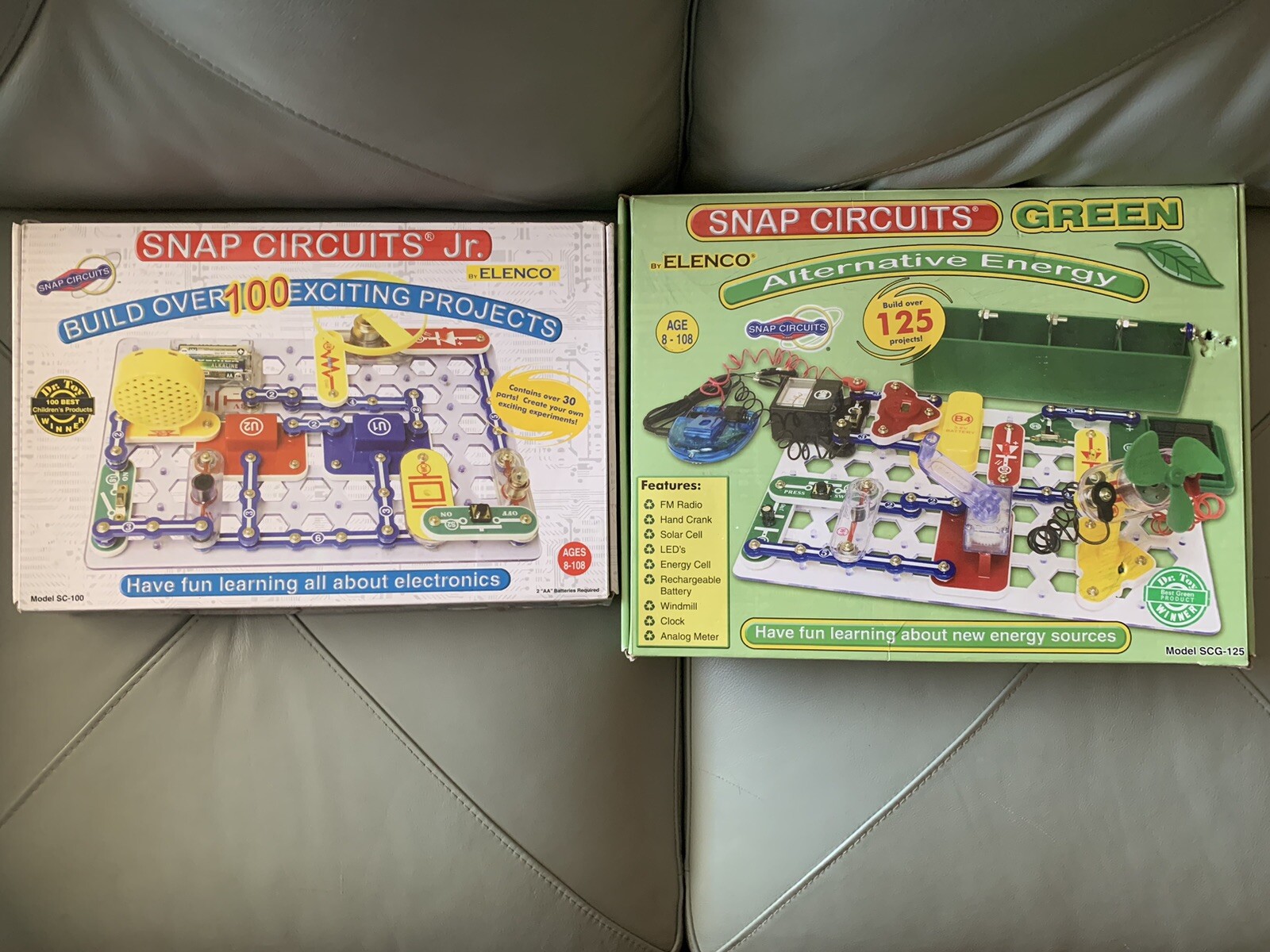 Elenco Snap Circuits Kit Lot Green Alternative Energy & Jr Project ...