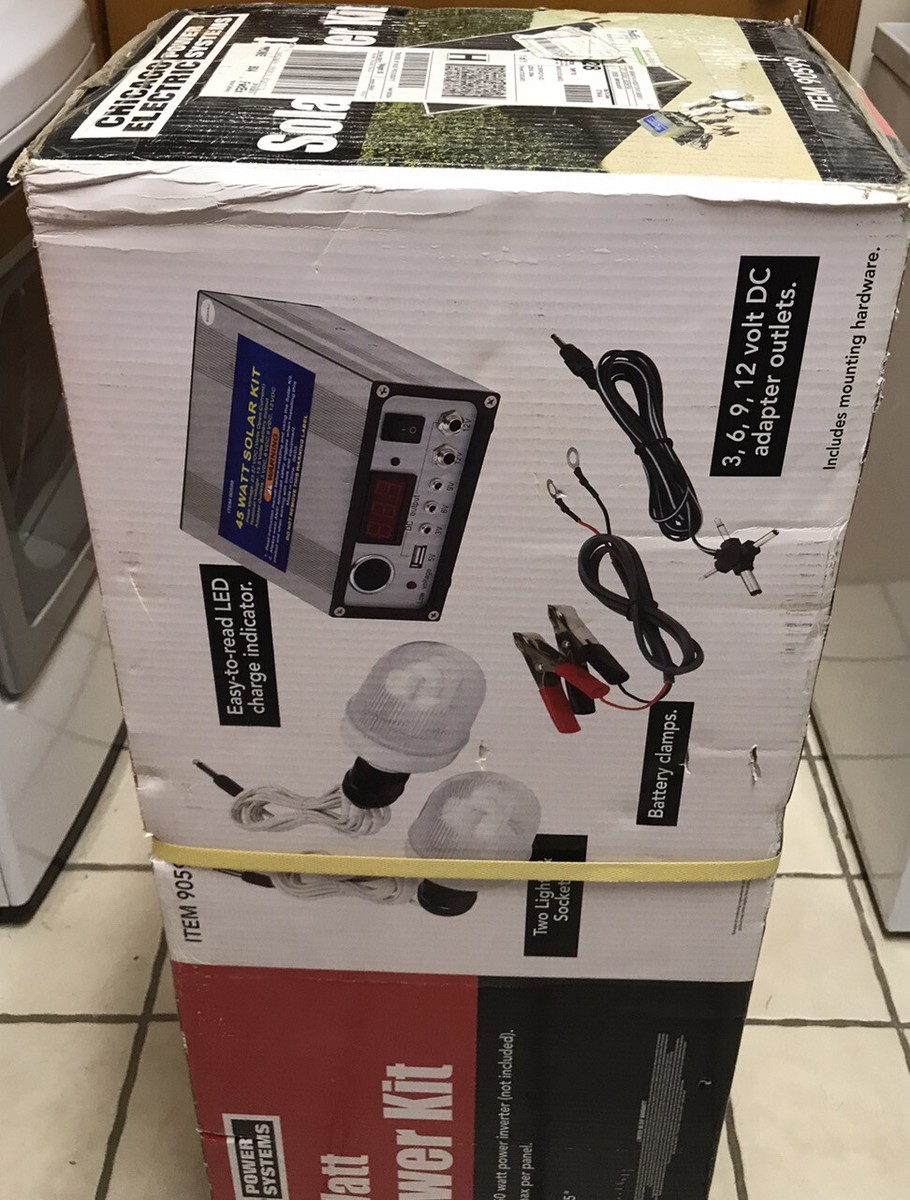 Harbor Freight 45 Watt Solar Kit Sungold 200 Watt Solarmodule: