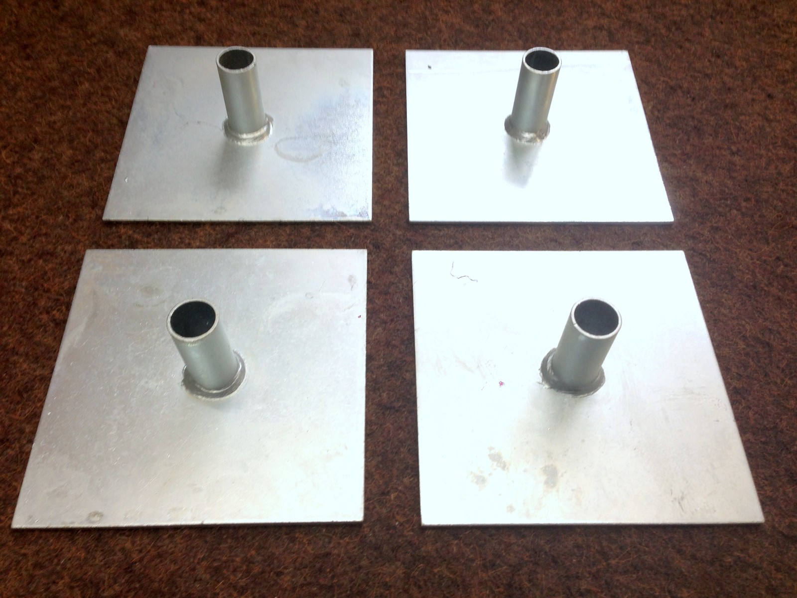 Scaffold Tower 4.65m 4x2ft 6in x 15ft Working Ht DIY Galvanised Steel ...
