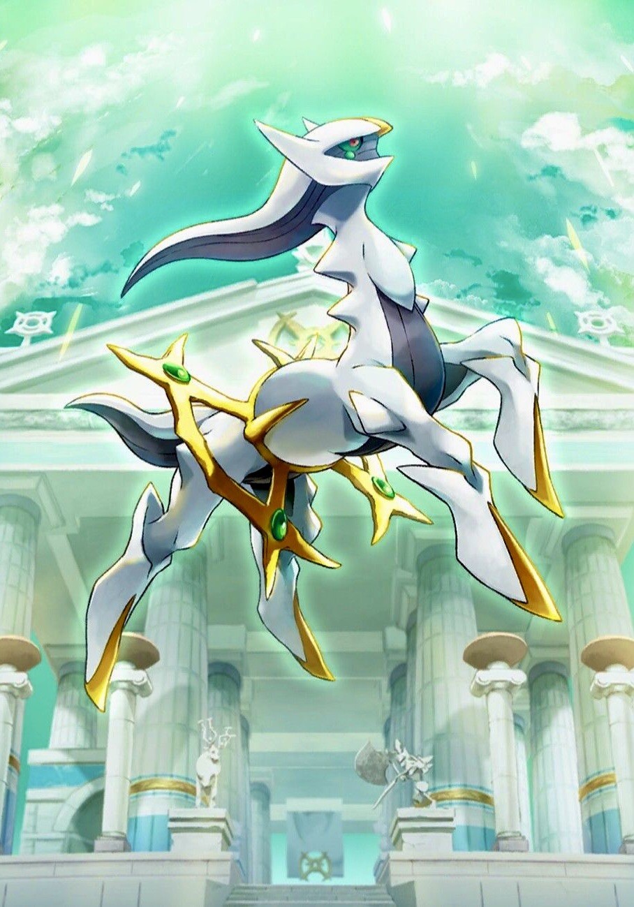 * ARCEUS * God Pokémon Character Image, Multiple sized Poster / Prints ...