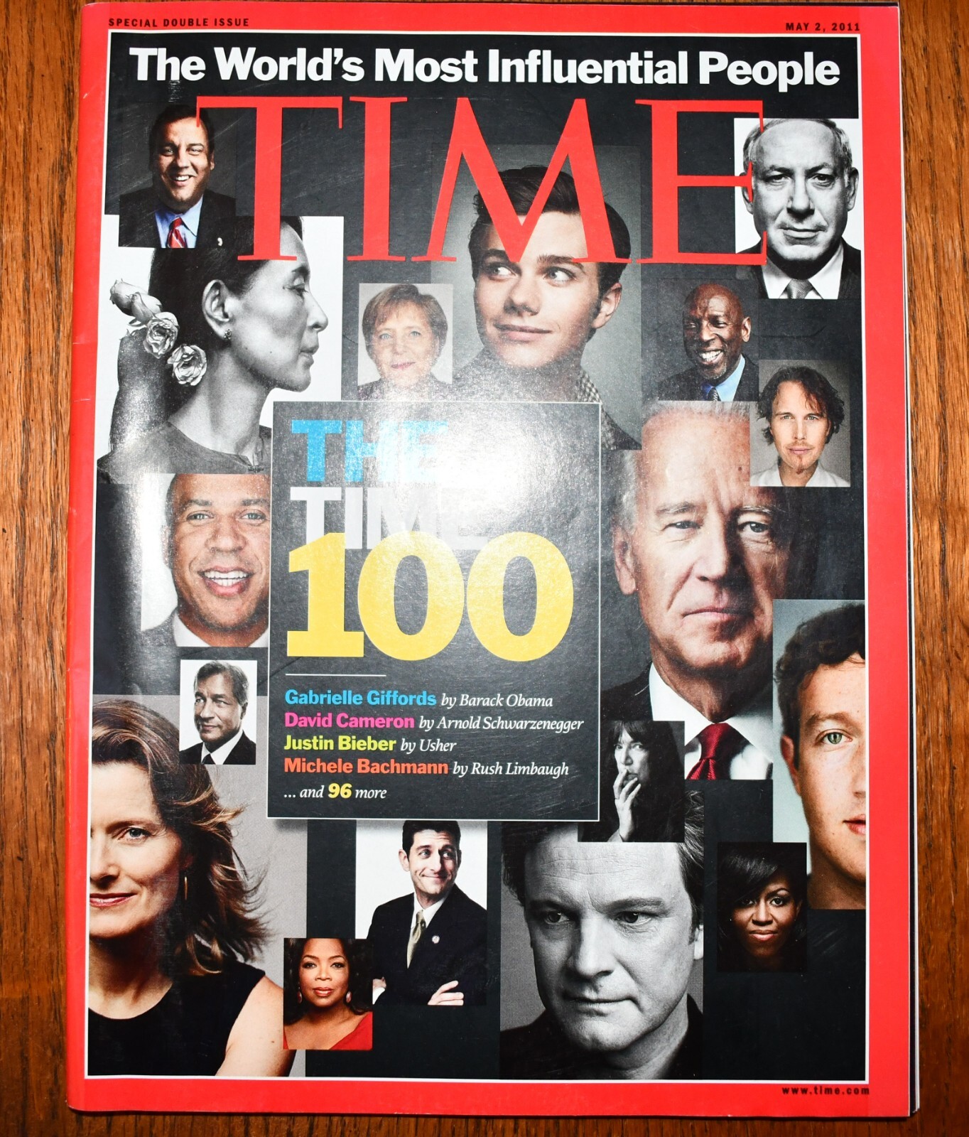 Time Magazine World's 100 Most Influential People - 5/2/2011 - Double ...