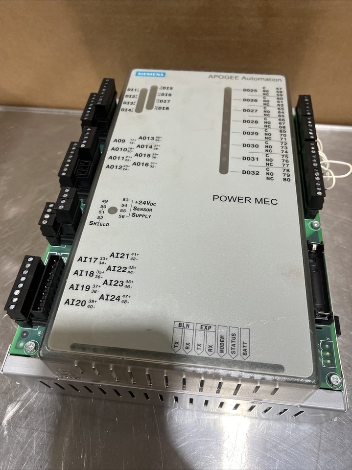 Siemens Apogee Mechanical Equipment Controller MEC Series 1200 PXM 549 ...