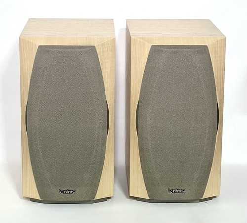 Pair of Infinity Interlude IL10 Bookshelf Bi-Wire Speakers Blonde EUC ...