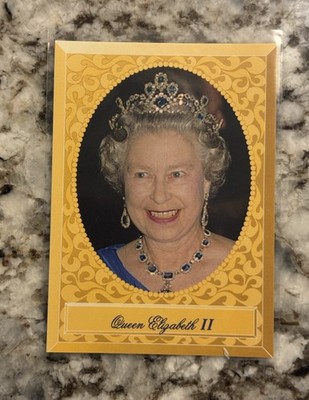 Queen Elizabeth II 1993 PRESS PASS Royal Family Card #92 Trading Card ...