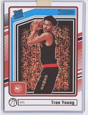 2024-25 Panini Donruss Trae Young Rated Rookie Jumbo Oversized Retro | eBay