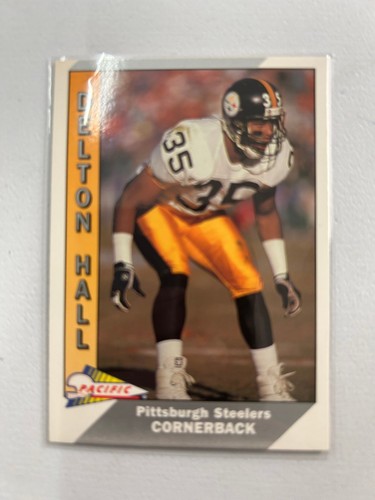 Delton Hall Pittsburgh Steelers 1991 Pacific #423 Football Card | eBay