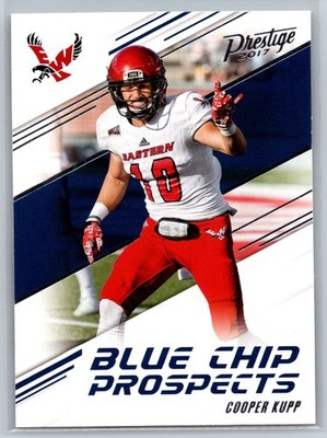 2017 Panini Prestige Blue Chip Prospects Cooper Kupp #14 Rookie RC | eBay