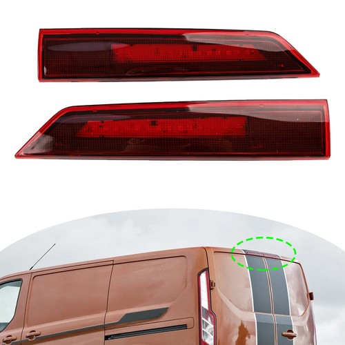 2x High Level 3rd LED Rear Brake Light,For Ford Transit Tourneo Custom ...