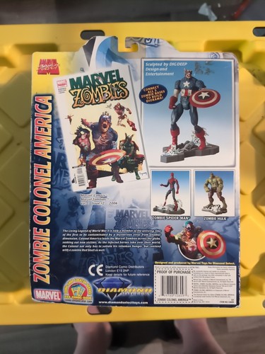 Marvel Select Zombie Colonel (Captain) America Action Figure 10809 In ...
