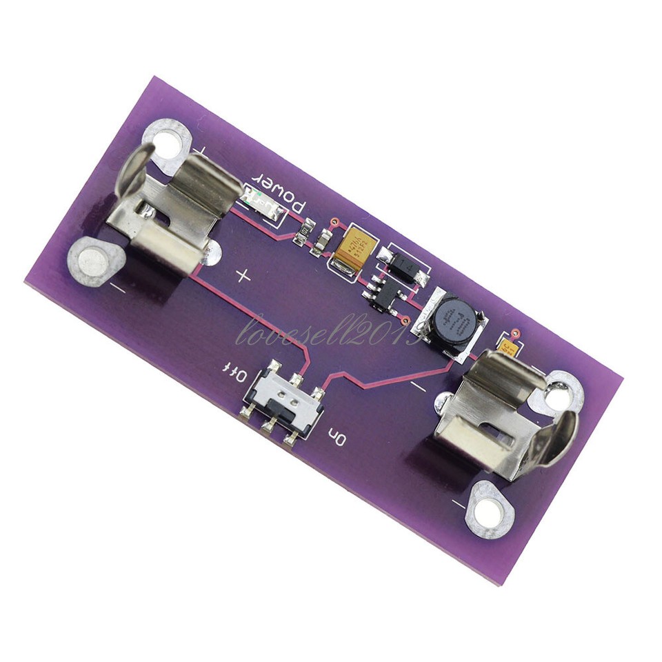 LilyPad Power Supply Module AAA Battery Step up to 5V Converter for ...