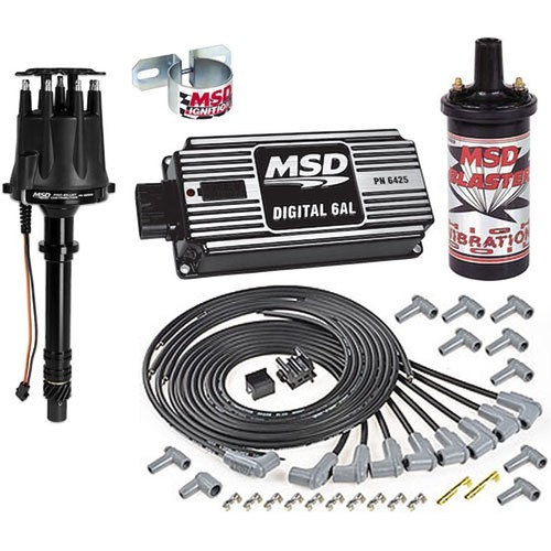 MSD Ignition 85555K Ignition Kit Chevy V8 Includes: Pro-Billet ...