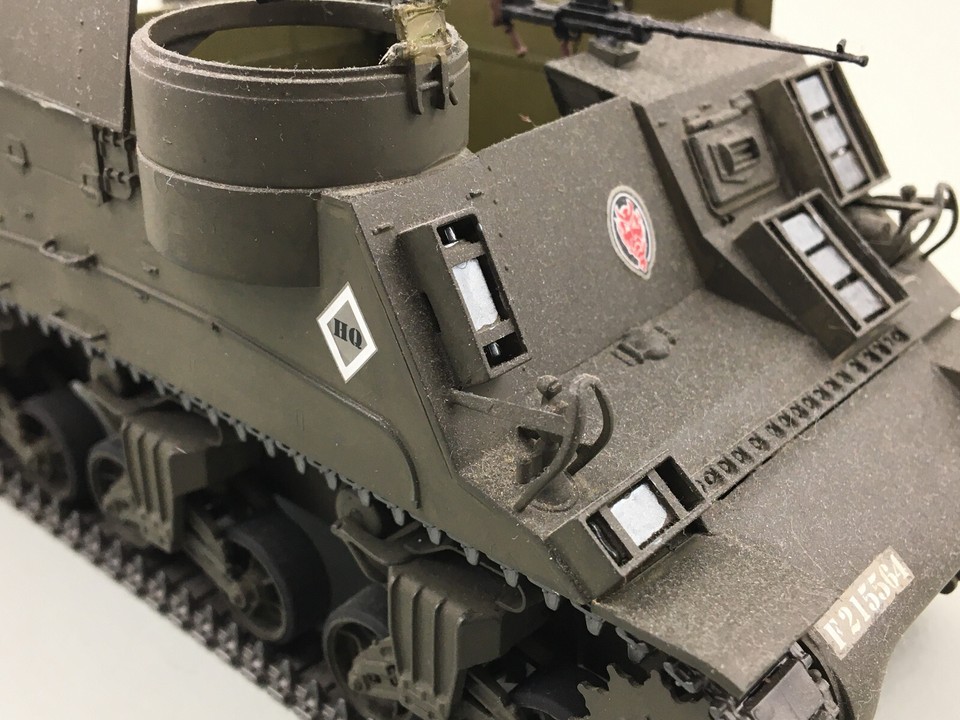 Built 1/35 Scale Painted USA armoured personnel carrier Kangaroo ...