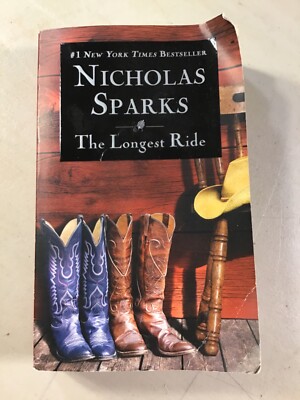 The Longest Ride - 9781455520633, Nicholas Sparks, paperback in Good ...