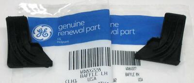 WD8X227 WD8X228 GE Dishwasher Gasket OEM Set Right & Left | eBay