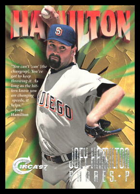 1997 Circa Joey Hamilton #20 San Diego Padres 4A | eBay