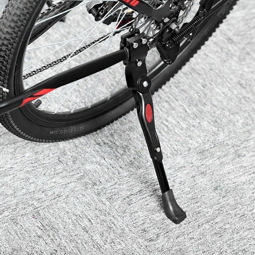 ADJUSTABLE MOUNTAIN BIKE KICKSTAND BICYCLE CYCLE PROP SIDE REAR KICK ...