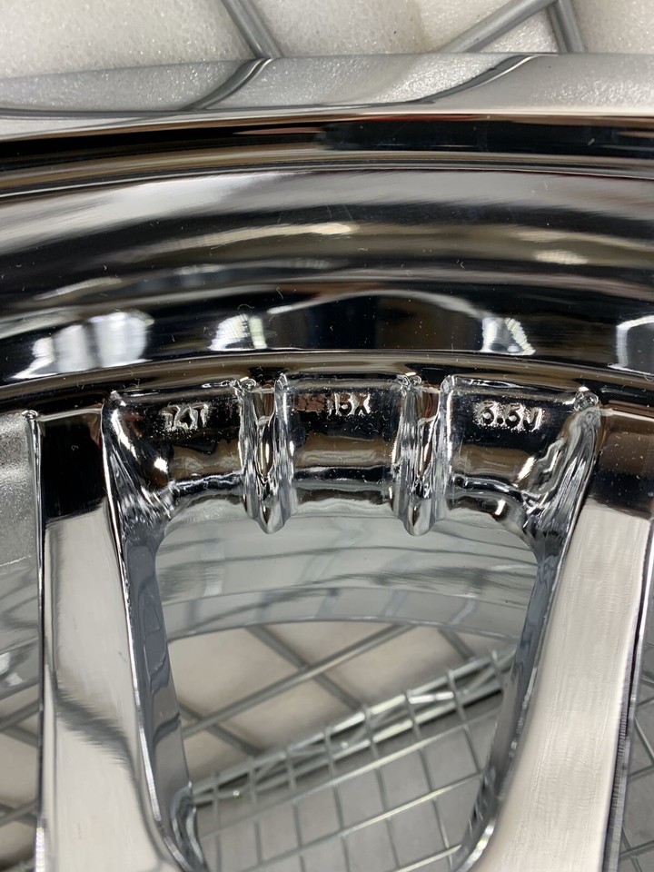 Harley TRI GLIDE TRIKE FLHTCUTG 2 Chrome Rear Wheels 2009 -23 Rims ...