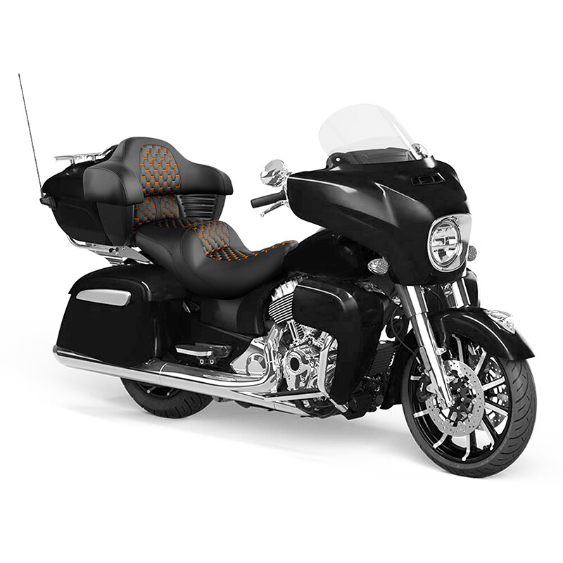 Driver Passenger Seat Rear Backrest Fit For Indian Chieftain Limited ...