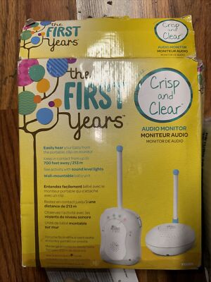 The First Years Crisp and Clear Baby Audio Monitor Nursery Tomy New | eBay