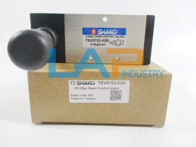 1PCS NEW FOR SHAKO Manual Valve TSV8753-02M 5/3WAY HAND CONTROL VALVE ...