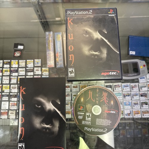 Kuon PlayStation 2 PS2 Complete CIB w / Manual , (Tested!) Very Clean ...