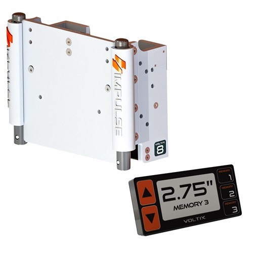 IMPULSE XL 8" Set Back Electric Jack Plate w/Smart Control - White ...