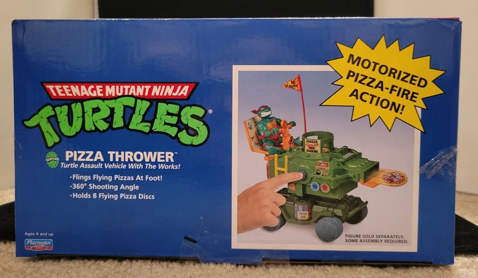 New 2024 Classic TMNT Teenage Mutant Ninja Turtles Pizza Thrower ...